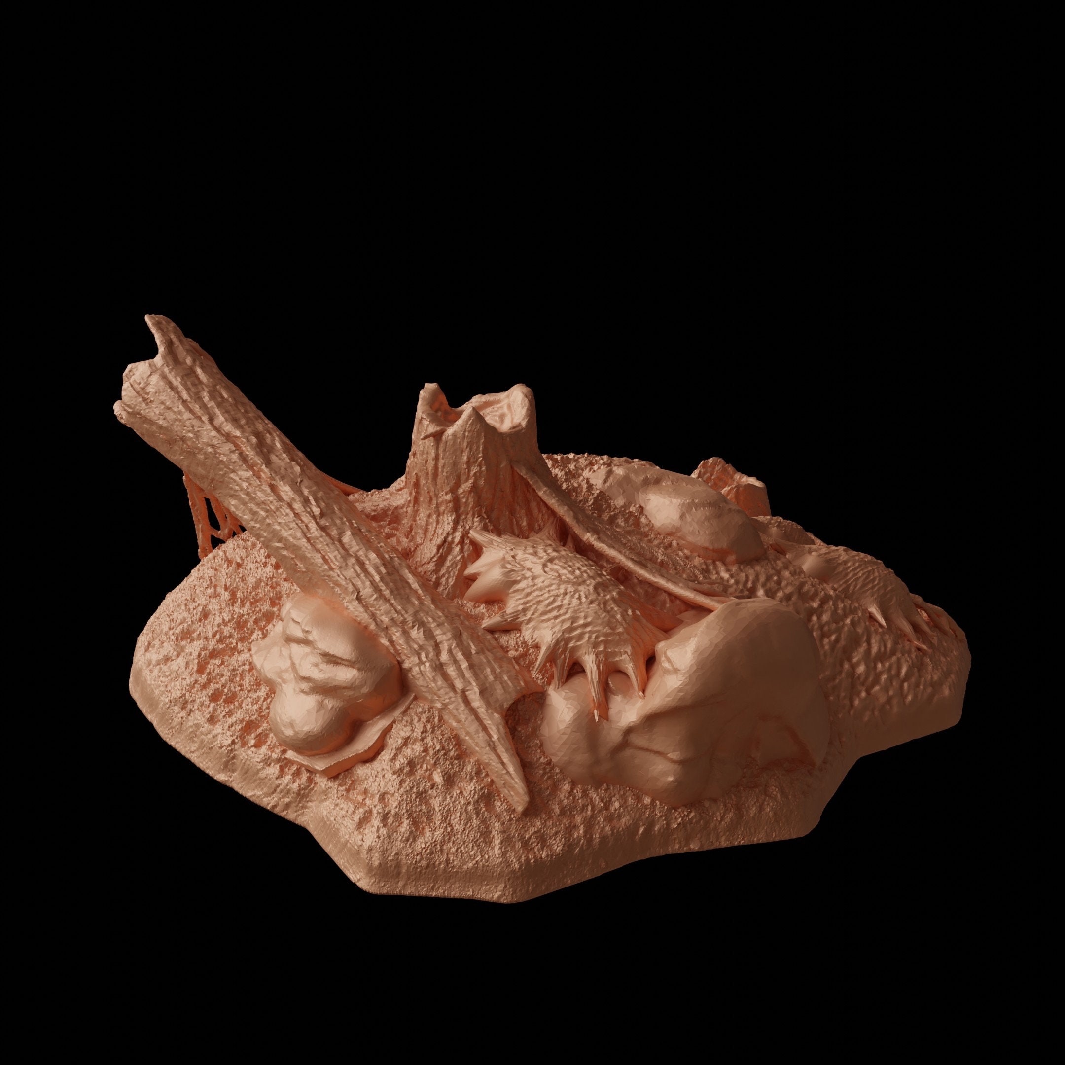 Arachnid Lair With Two Spiders DND Terrain - Etsy