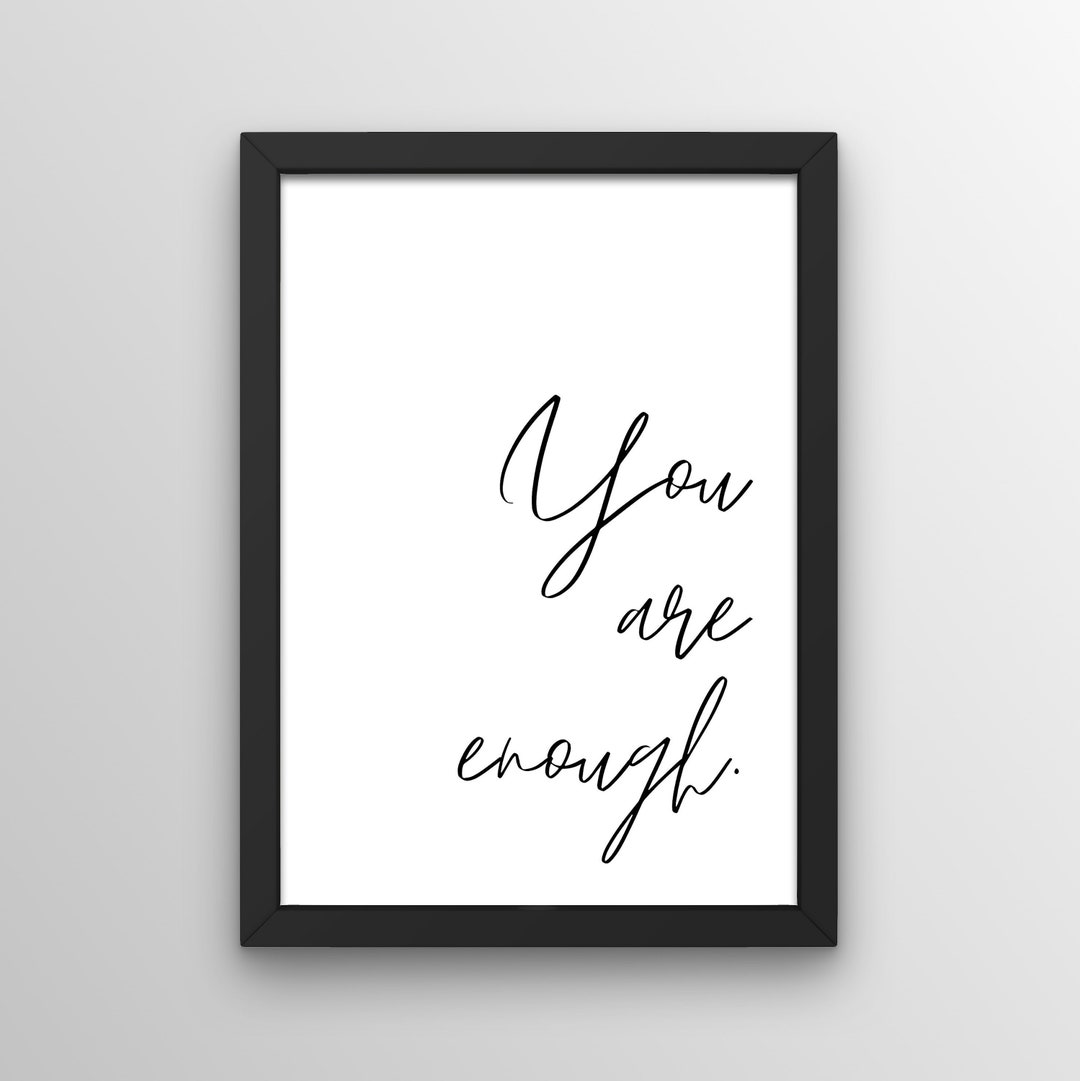 Posters DIN A4/A3 Art Print Picture Frames Mural Motivating Saying ...