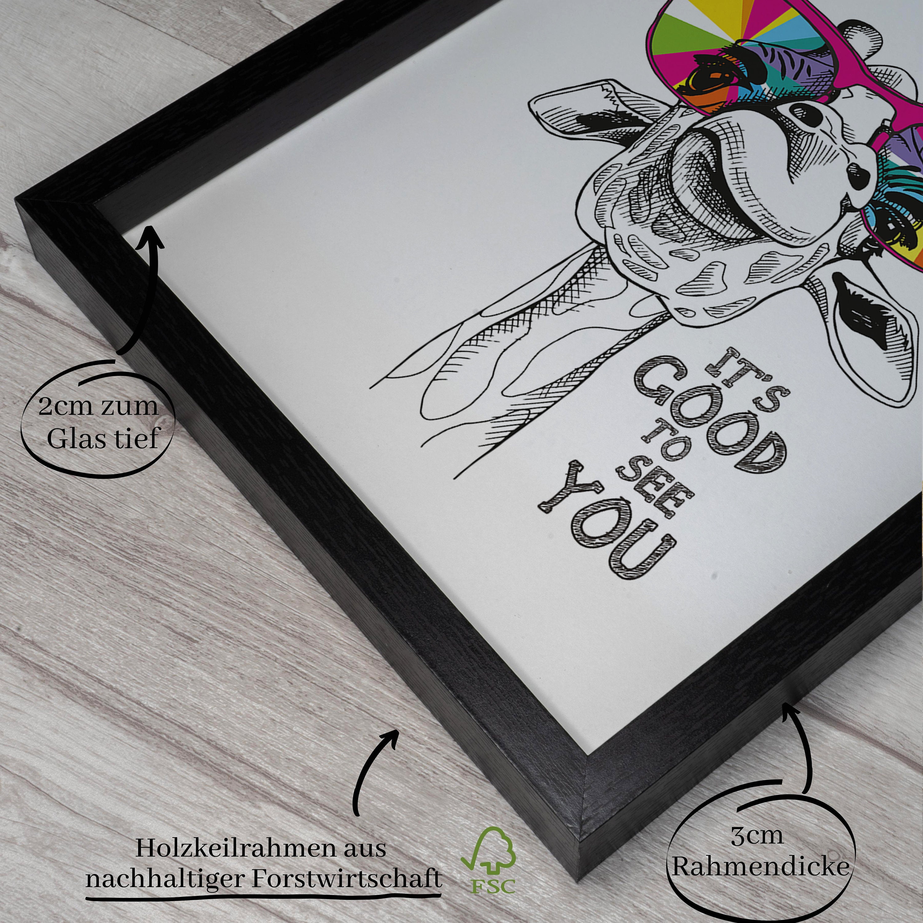 Poster for Hallway Entrance Posters for Kitchen Giraffe - Etsy