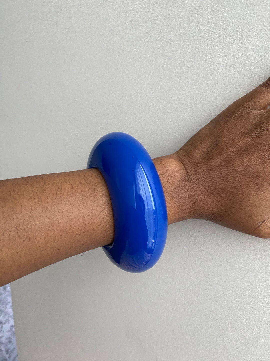 Resin Cuff Bracelet | Bohemian Jewelry | Summer Resin Jewelry - Etsy