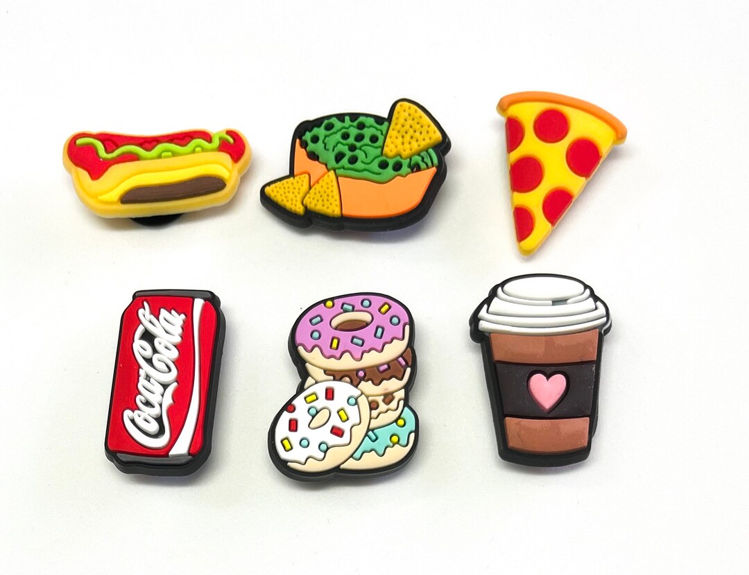 Tacos Charms Pizza Charms Pizza Croc Charms Food Charms - Etsy