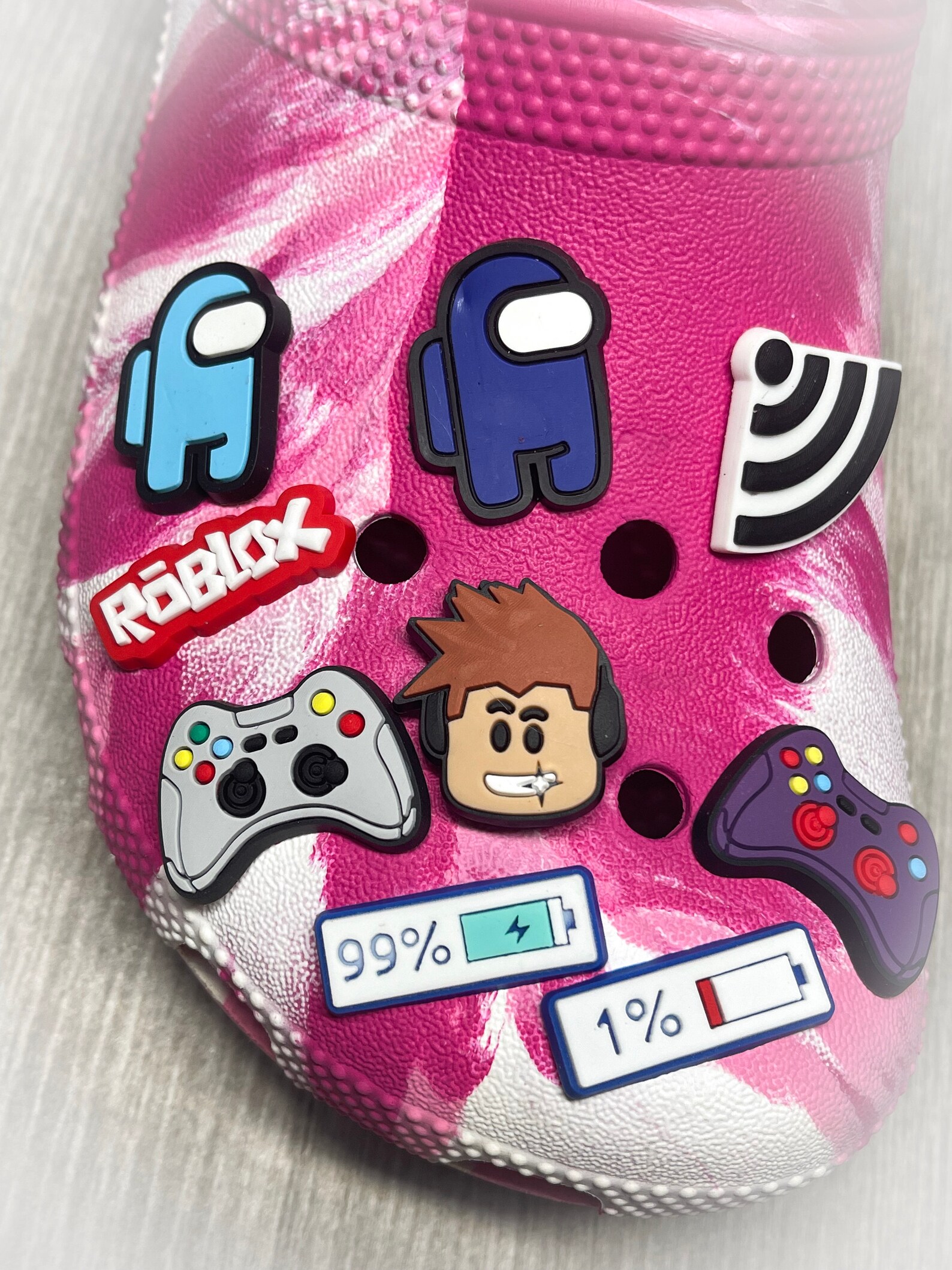 Gamer Croc Charms Roblox Charms Control Charms | Etsy India