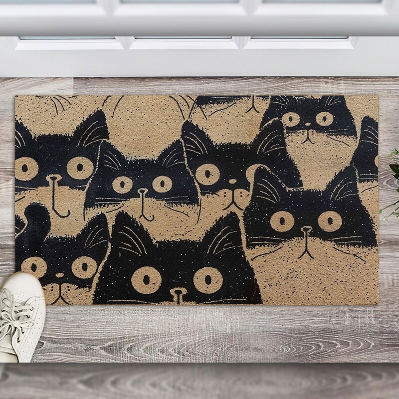Cat Door Mats Outdoor - Etsy