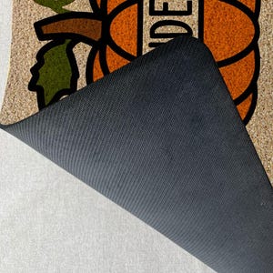 Pumpkin Family Personalized Doormat, Family Custom Name Doormat, Fall ...