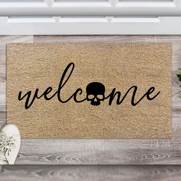 Halloween Doormat - Etsy