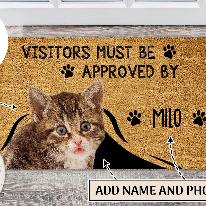 Cat Door Mats Outdoor - Etsy