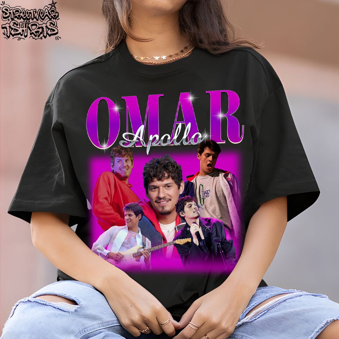 Omar Apollo Vintage Graphic 90s Tshirt Singer Homage Graphic - Etsy