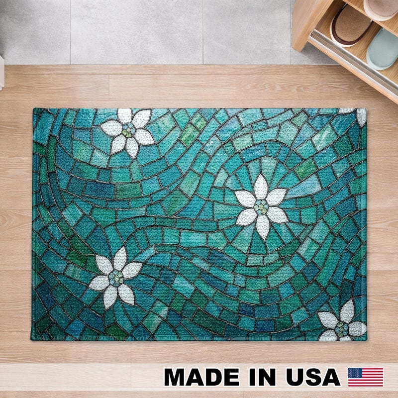 Custom Tile Mosaic Doormat - Etsy