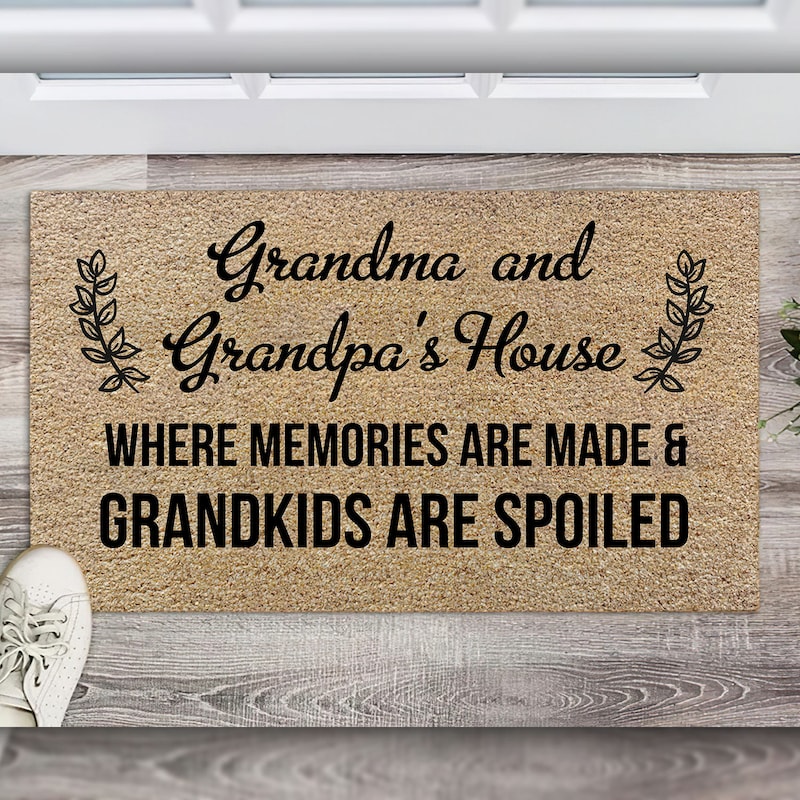 Grandparents Doormat - Etsy