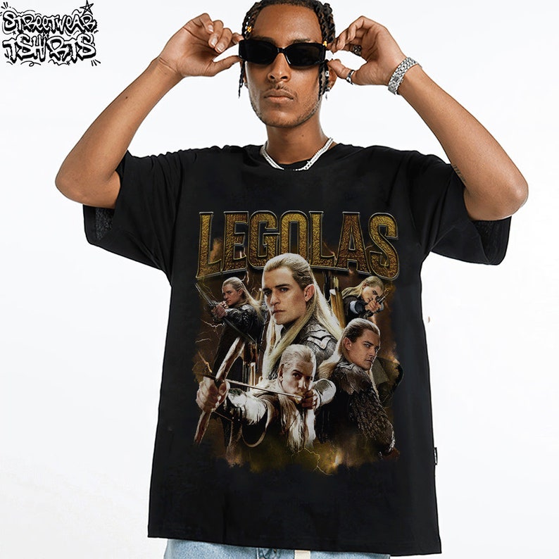 Retro Legolas Shirt, Lord of the Rings Shirt, Orlando Bloom Shirt, Lord ...