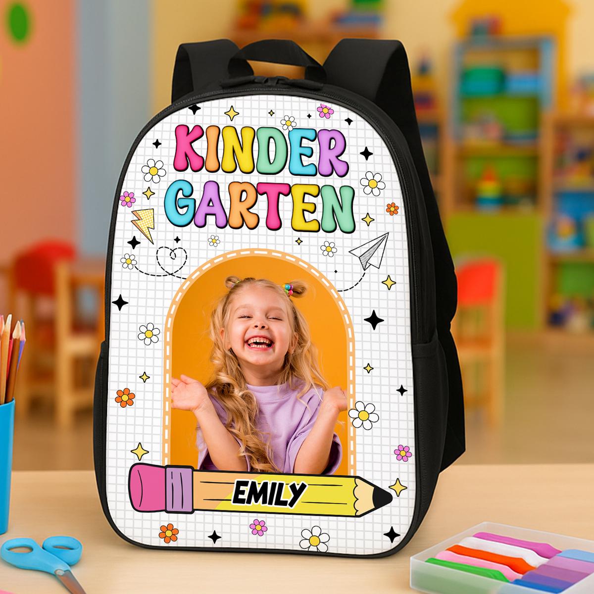 Custom Kids Backpack With Name & Photo, Ready to Crush School Bag ...
