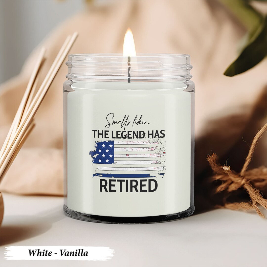 Retired Police Officer Gift, Police Retirement Gift, the Legend Has ...