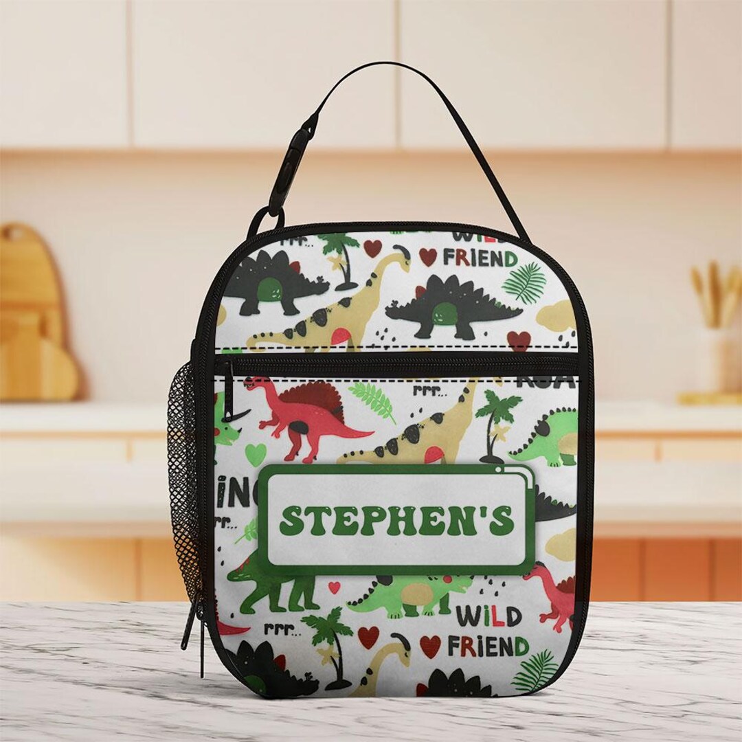 Kids Lunch Bag, Personalized Back to School Lunch Bag, Birthday, Back ...