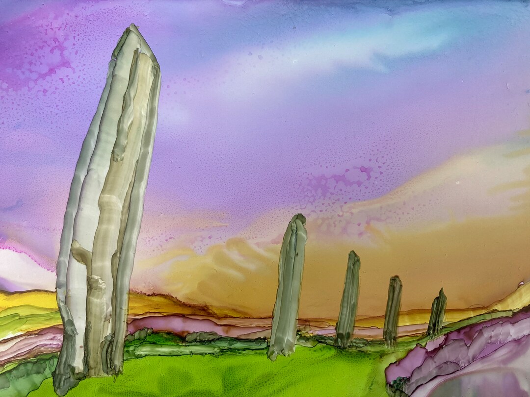 Ring of Brodgar Art Print: Stenness Stone Circle Giclée Print - Etsy