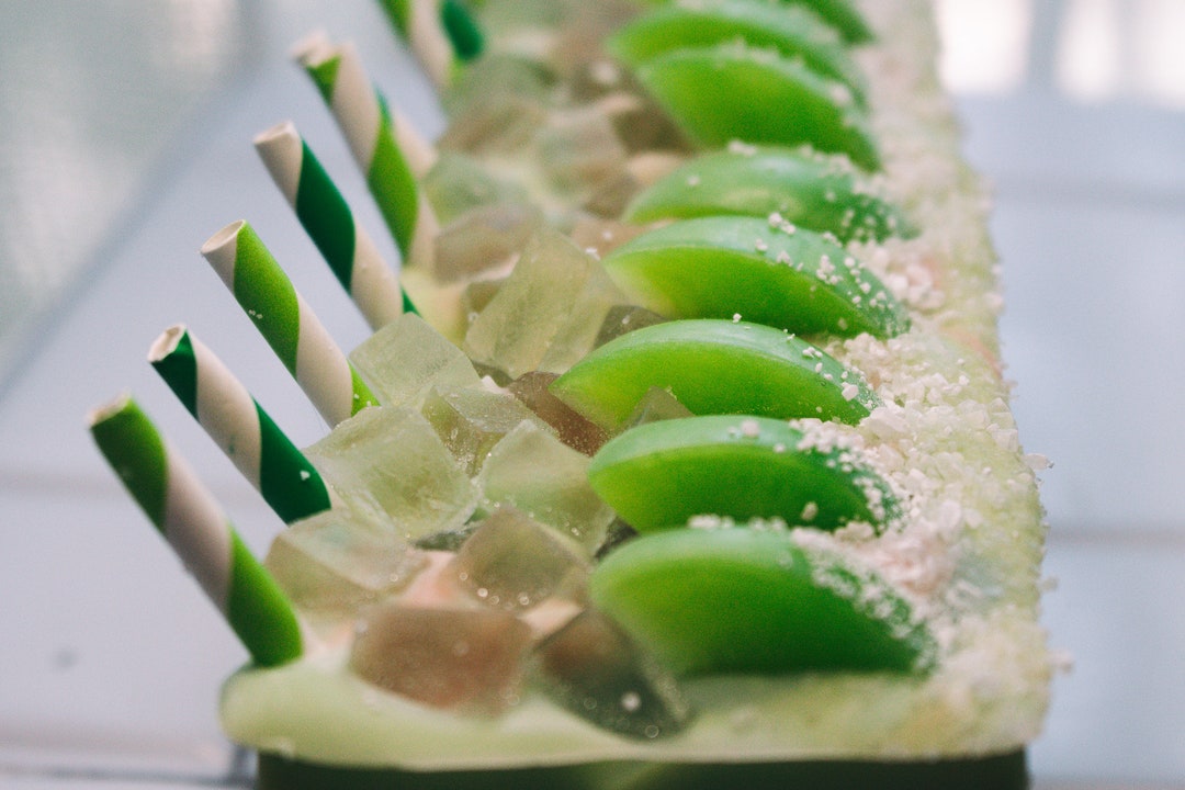 Margarita Cold Process Artisan Soap, Key Lime Scented Soap Bar With ...