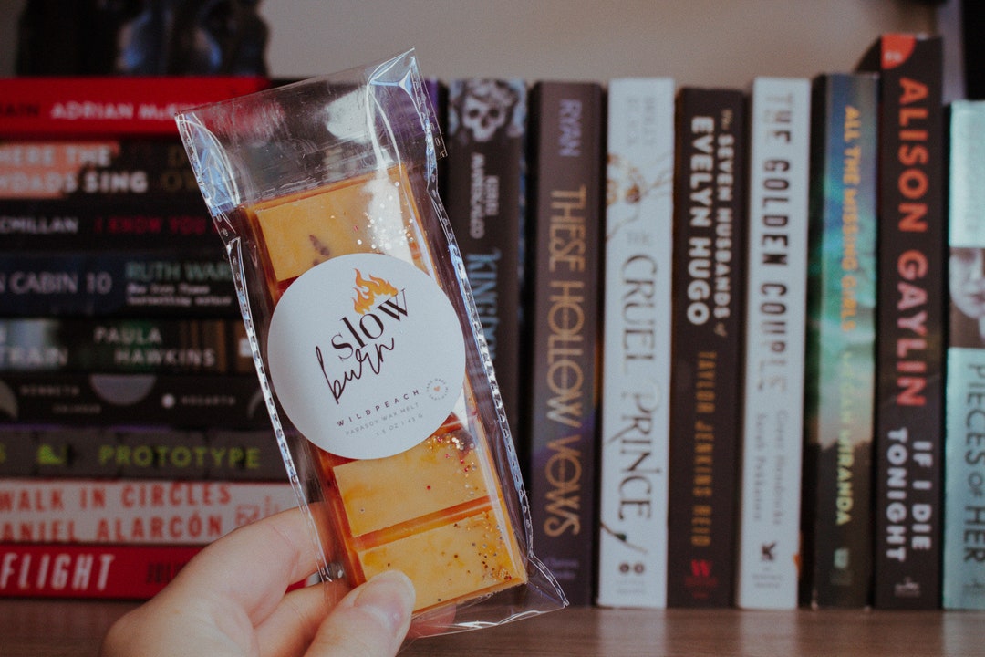Wax Melt Snap Bar, Slow Burn Book Trope Wax Melt, Scented Snap Bar for ...