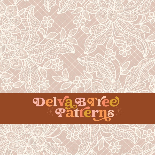 Floral Lace Pattern - Etsy