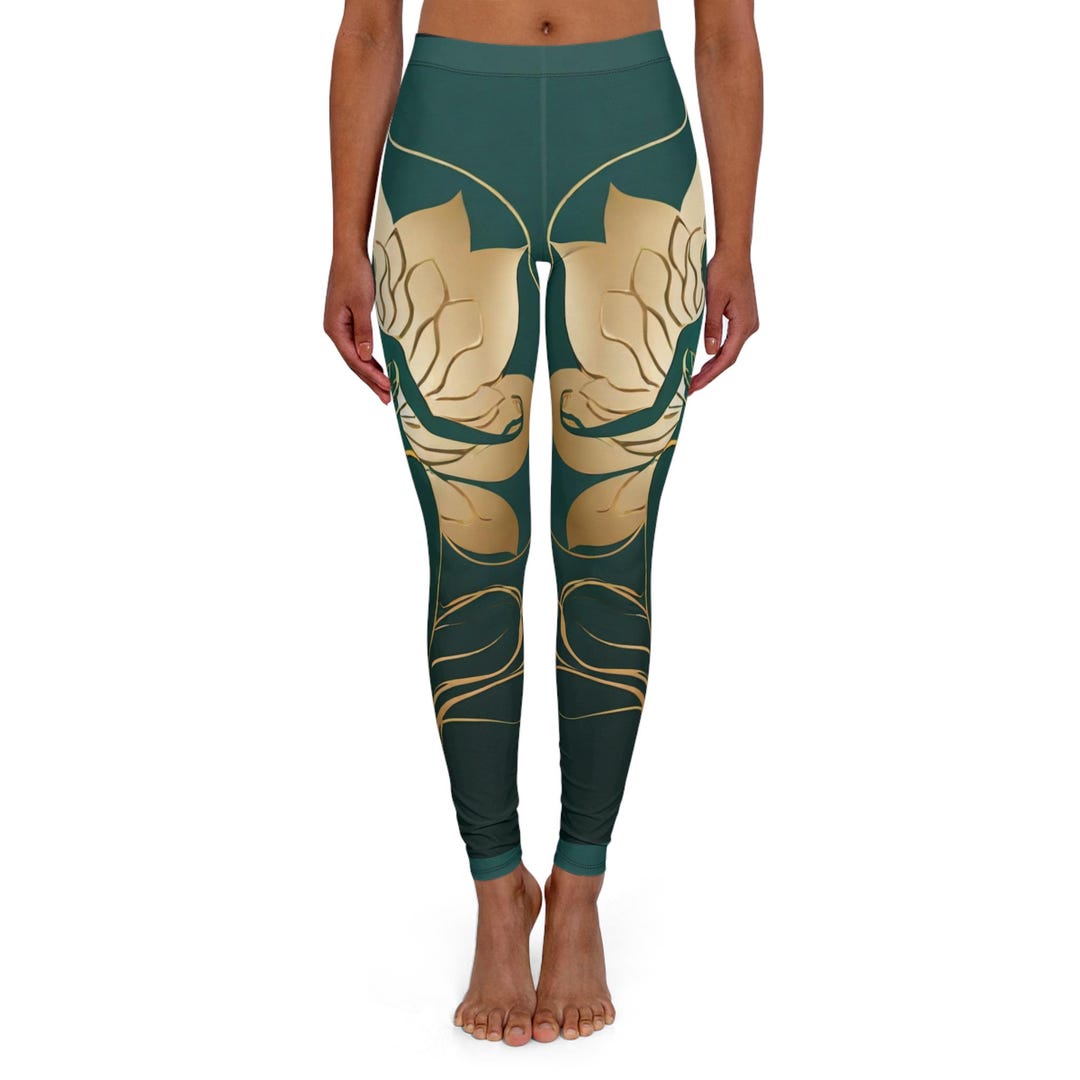 Spandex Leggings, Inner Strength Workout Legging, Women's Athletic Yoga ...