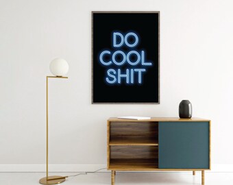 Shit Neon Sign - Etsy