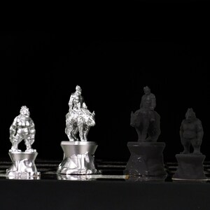 Troll Chess Set With Chessboard Troll Figure Chess Set | Customizations ...