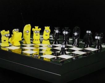Minions Chess Board - Etsy