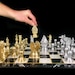 Unique Space Chess Set With Chest Chessboard Perfect Gift for Sci-fi ...