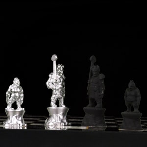 Troll Chess Set With Chessboard Troll Figure Chess Set | Customizations ...