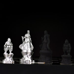Troll Chess Set With Chessboard Troll Figure Chess Set | Customizations ...
