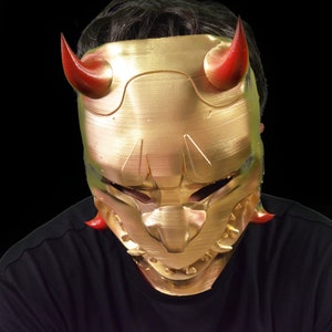 Demon Devil Cosplay Mask personalized Devil Prom Mask - Etsy