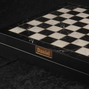 Metal Harr Pot Wizard Chess Set With Chessboard Personalized Name Plate ...