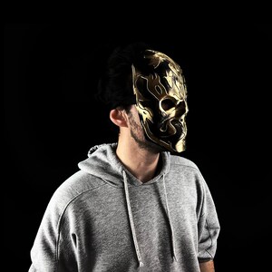 Skull Full Face Cosplay Maskhunter Skull Halloween Costume Mask ...