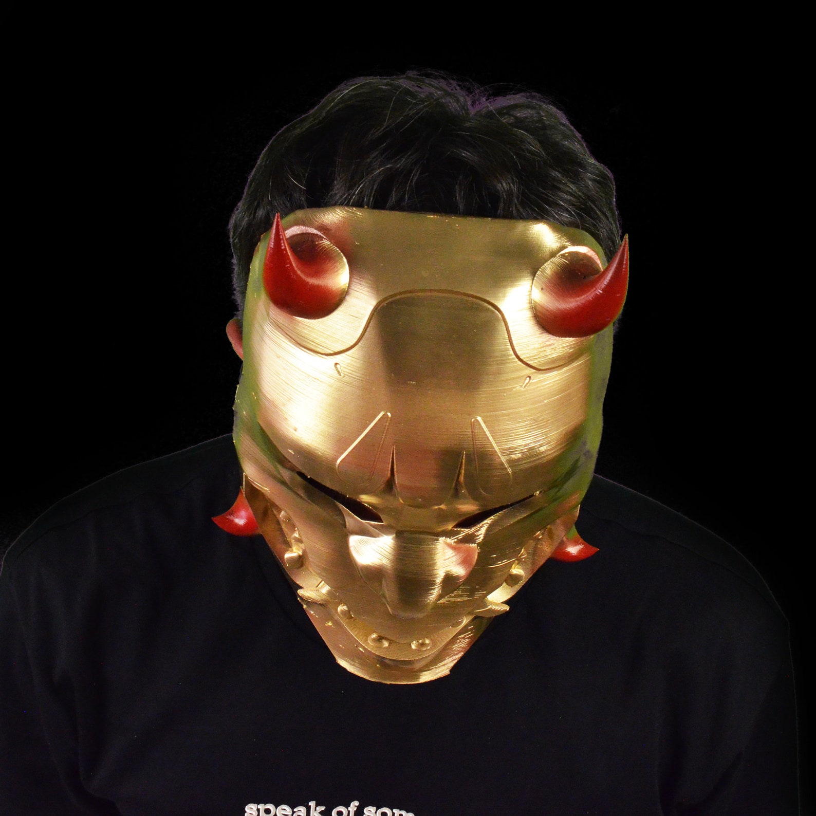 Demon Devil Cosplay Mask personalized Devil Prom Mask - Etsy