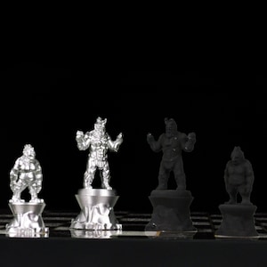 Troll Chess Set With Chessboard Troll Figure Chess Set | Customizations ...