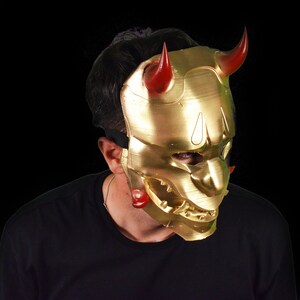 Demon Devil Cosplay Mask personalized Devil Prom Mask - Etsy