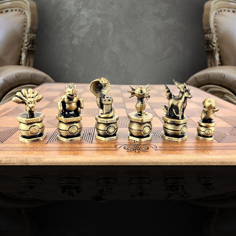Custom Chess Set - Etsy