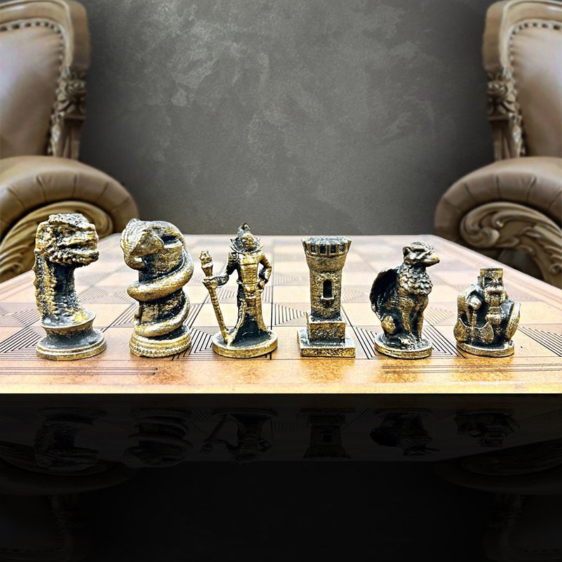 Dungeons and Dragons Chess Set - Etsy