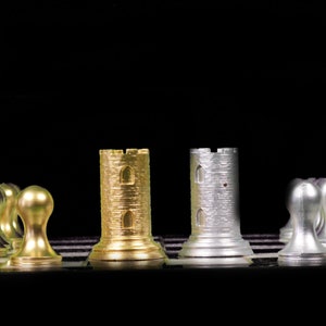 Collectible Anime Characters Chess Set - Hand-painted Pieces, Perfect ...