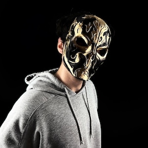 Skull Full Face Cosplay Maskhunter Skull Halloween Costume Mask ...