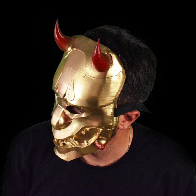Demon Devil Cosplay Mask personalized Devil Prom Mask - Etsy