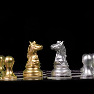 Collectible Anime Characters Chess Set - Hand-painted Pieces, Perfect ...