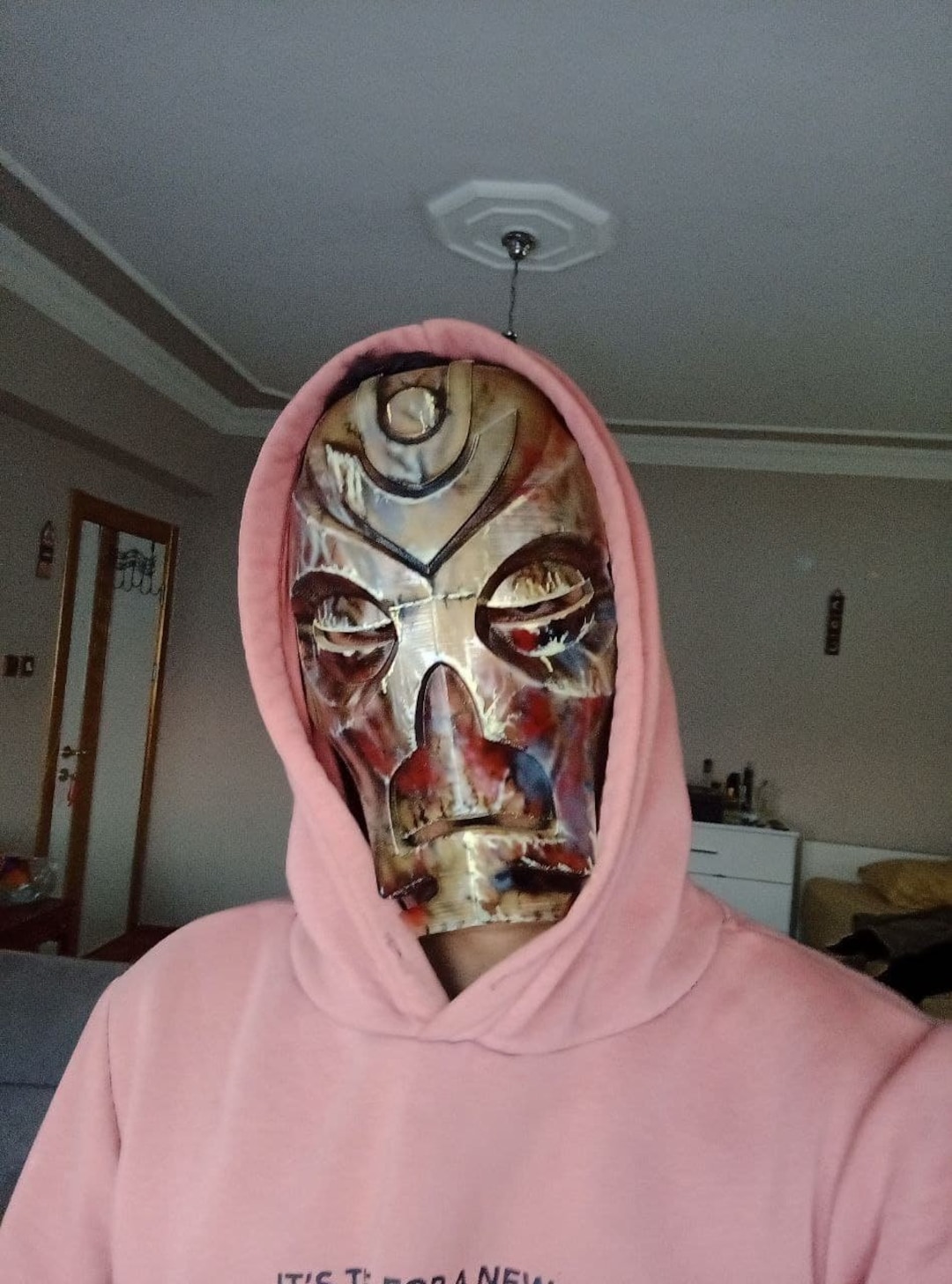 Dragon Priest Mask: Skyrim Cosplay Mask, Customizable Color - Etsy