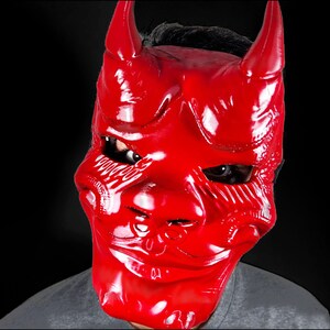 Devil Halloween Cosplay Mask Hunter Hell Demons Horror Costume Mask ...