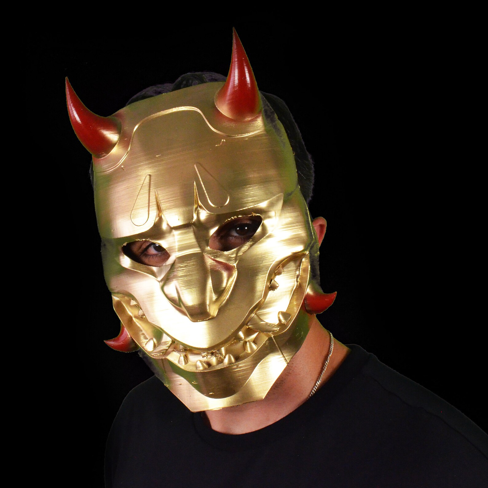 Demon Devil Cosplay Mask personalized Devil Prom Mask - Etsy