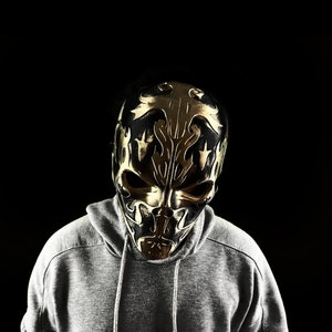 Skull Full Face Cosplay Maskhunter Skull Halloween Costume Mask ...