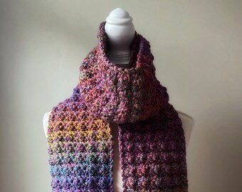 Multicolor Scarf - Etsy