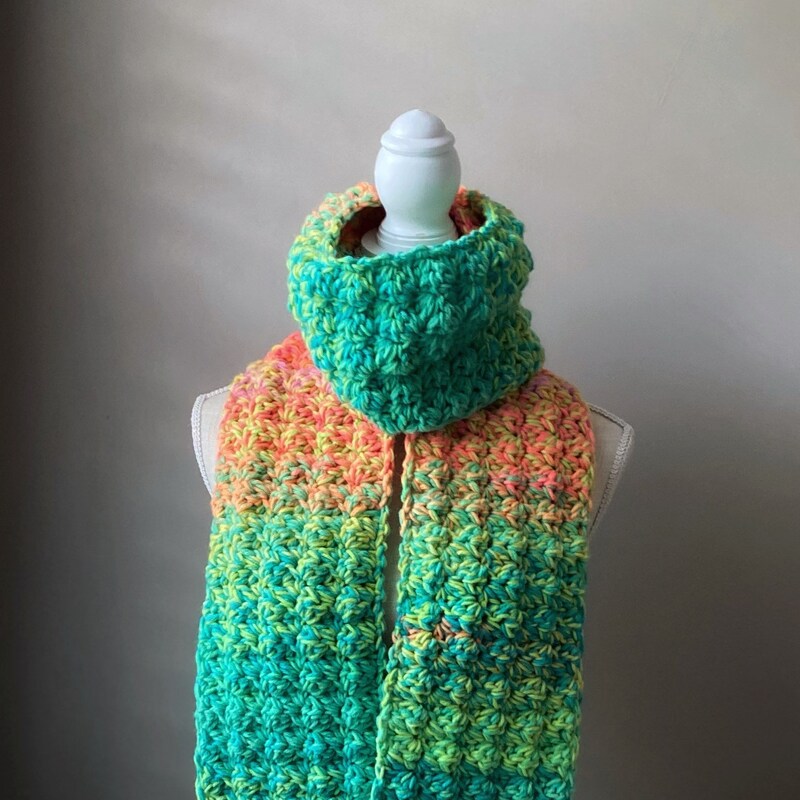 Neon Knit Cardigan - Etsy