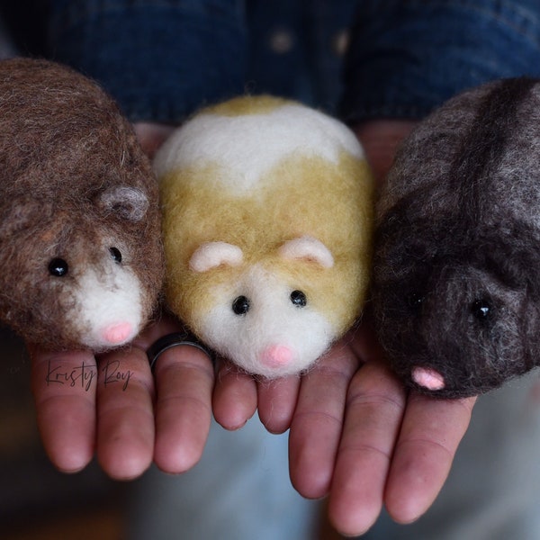 Needle Felted Animal - Etsy
