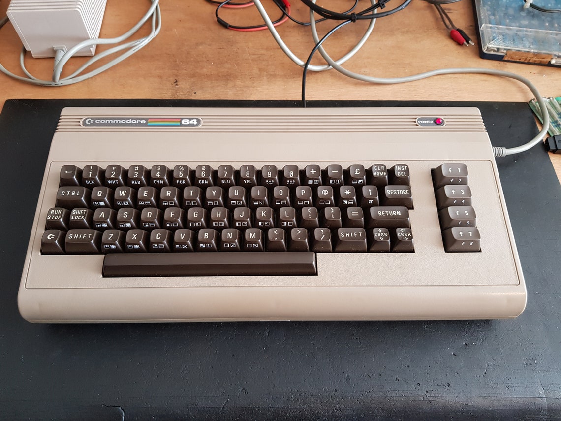 RARE VINTAGE COMMODORE 64 MK1 Computer System mint - Etsy UK
