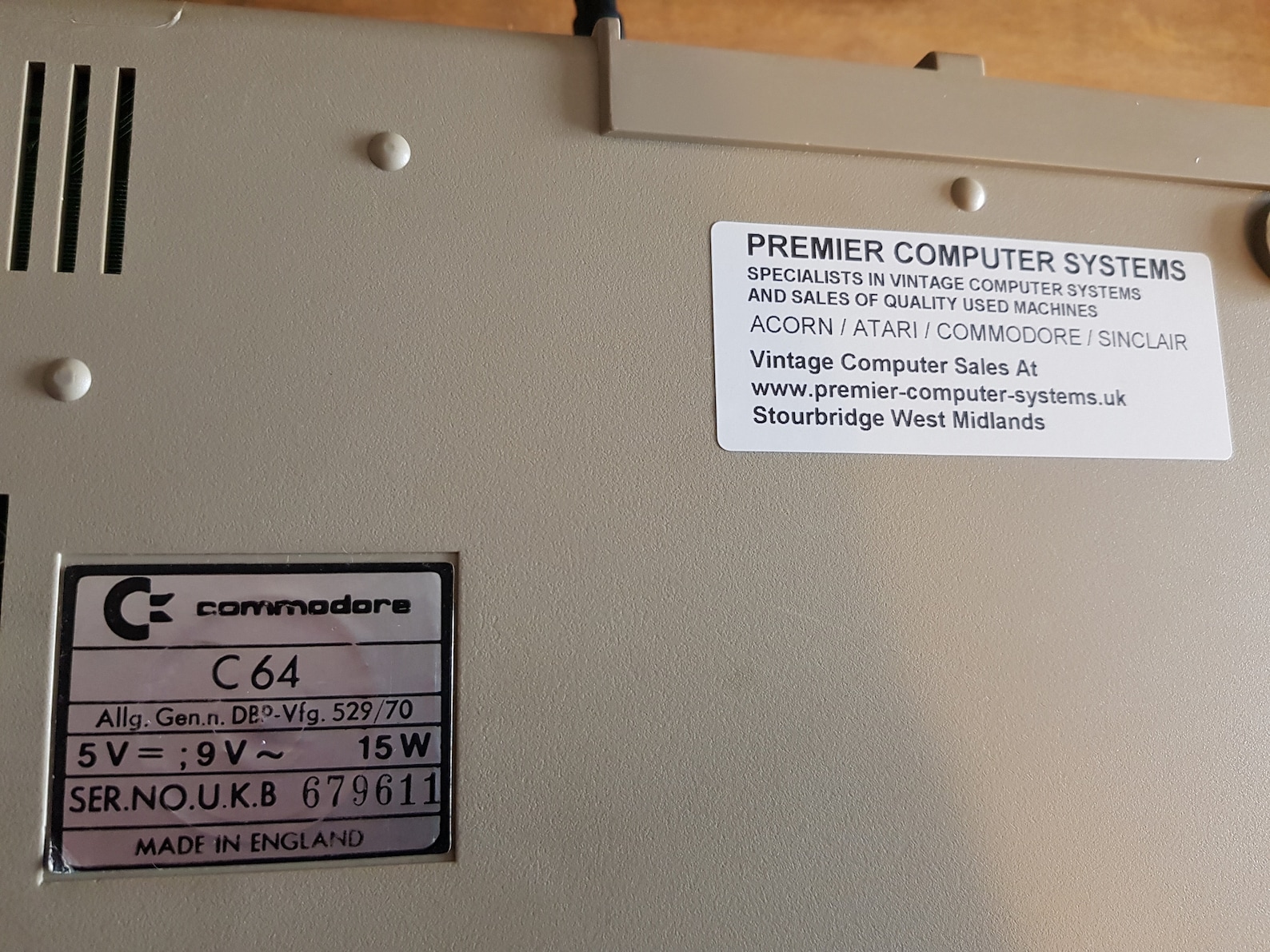 RARE VINTAGE COMMODORE 64 MK1 Computer System mint - Etsy UK