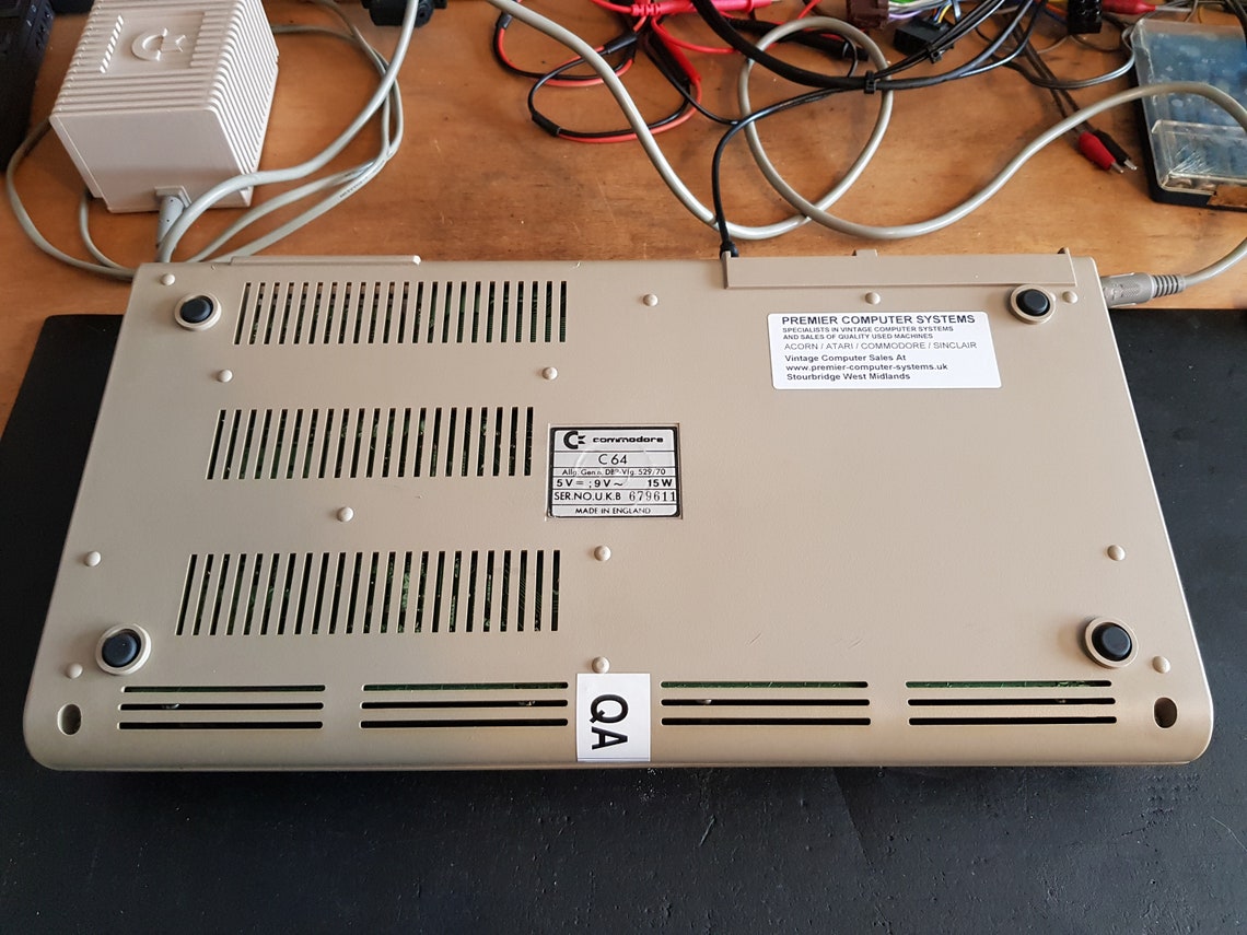 RARE VINTAGE COMMODORE 64 MK1 Computer System mint - Etsy UK